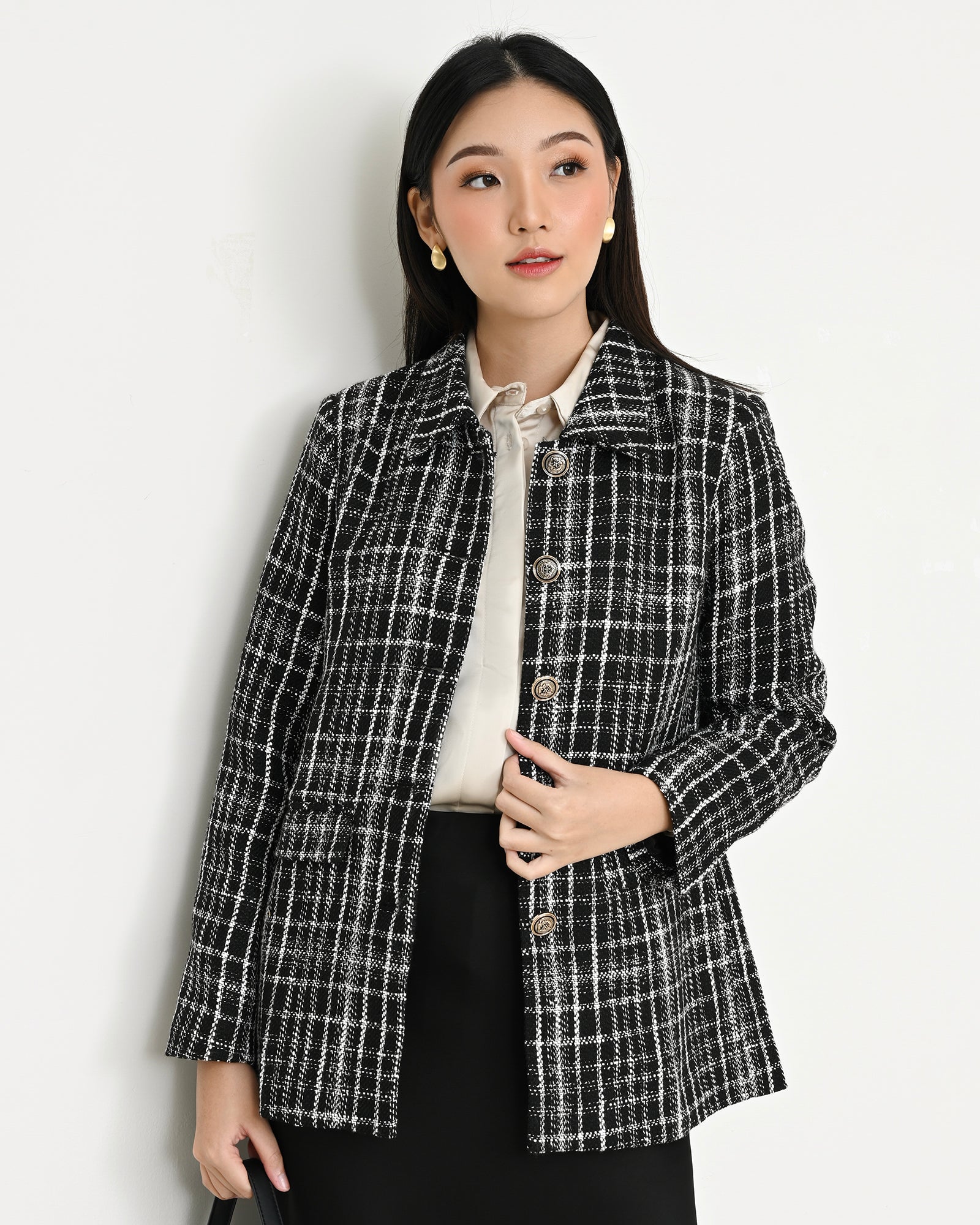 BLAIR TWEED BLAZER – GEULIS