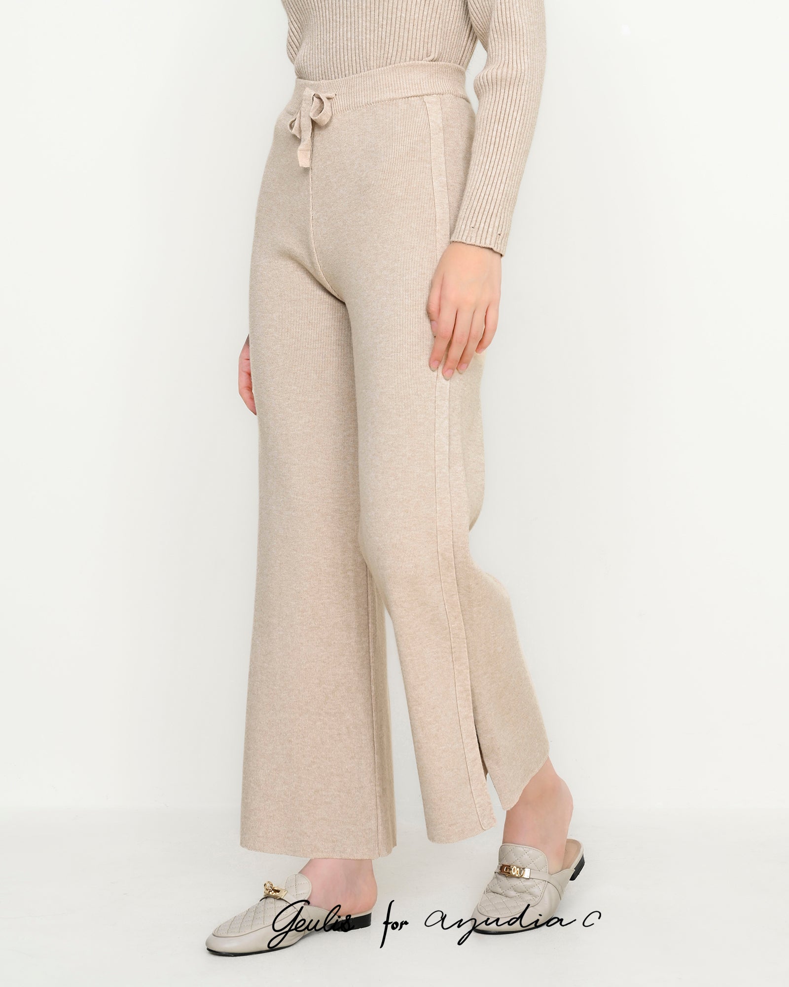 ELEKTRA KNIT PANTS – GEULIS