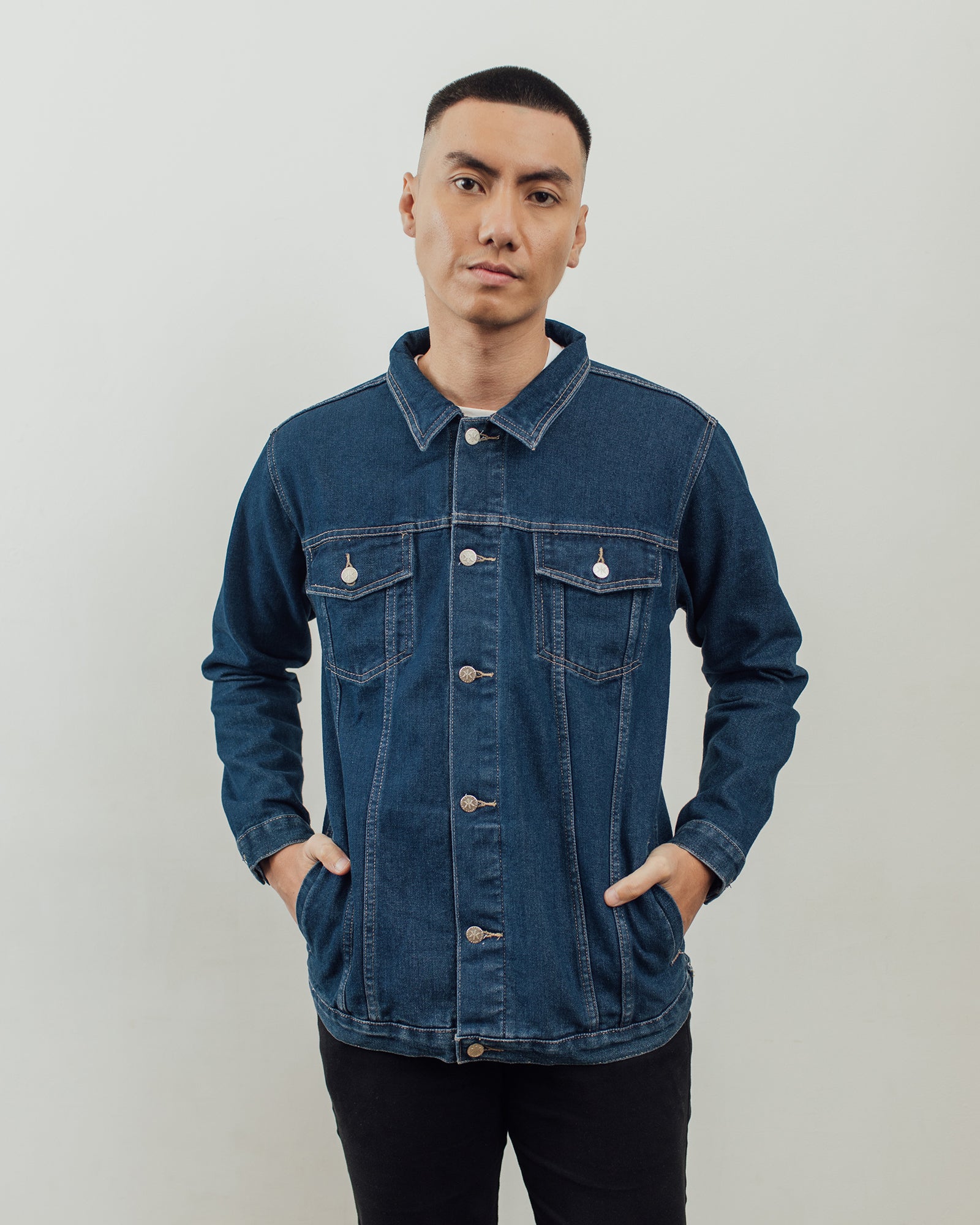 BASIC DENIM JACKET – GEULIS